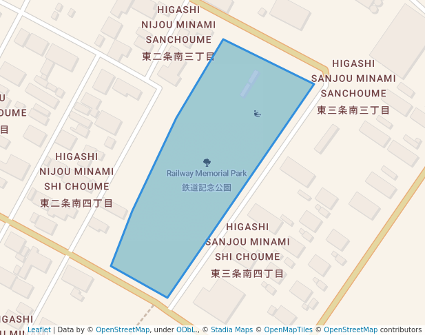 Railway Memorial Park in Nakasatsunai | Map and Routes