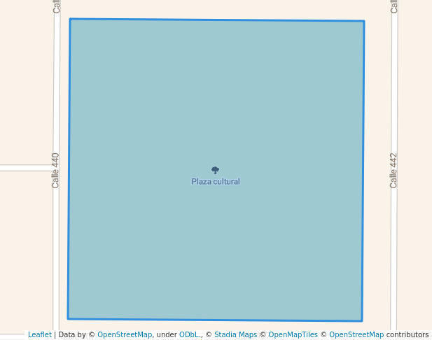 Plaza cultural in General Pico | Map and Routes