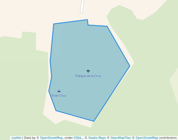 Parque de la Cruz in Concepción | Map and Routes