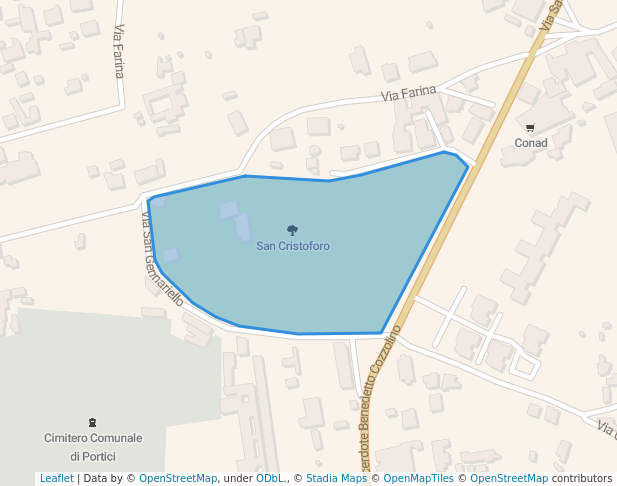 San Cristoforo in Ercolano | Map and Routes