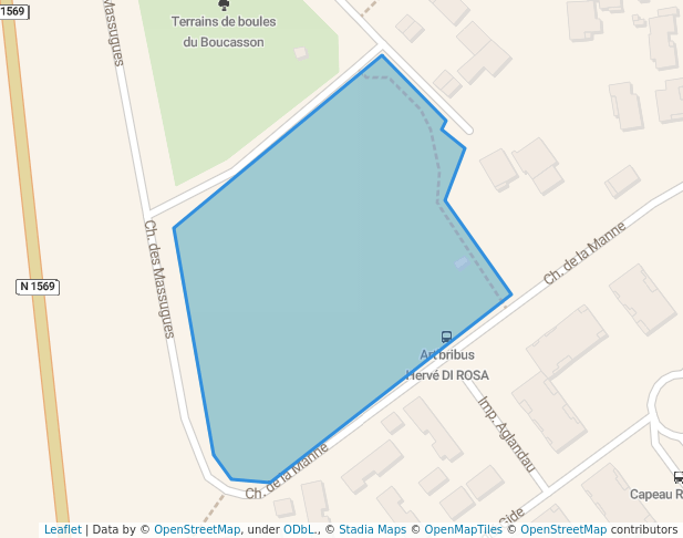 Parcours du Boucasson in Istres | Map and Routes