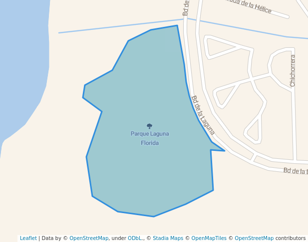 Parque Laguna Florida in Altamira | Map and Routes