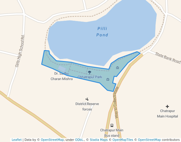 Chhatrapur Park in Humuribana | Map and Routes