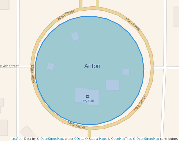 Anton Circle Memorial Park in Anton | Map and Routes