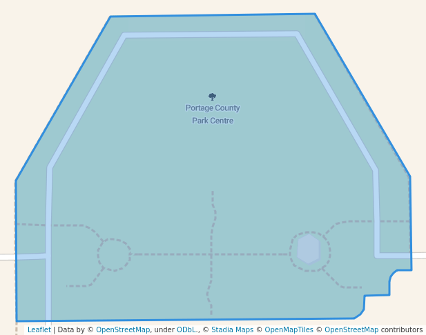 Portage County Park Centre in Stevens Point | Map and Routes