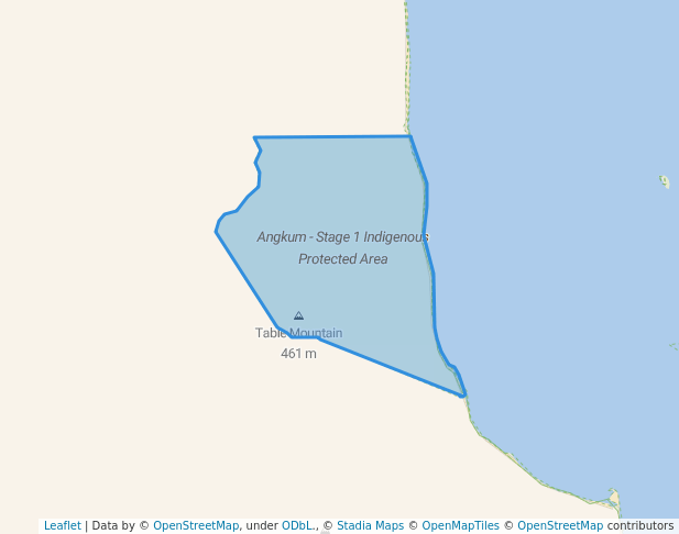 Angkum - Stage 1 Indigenous Protected Area in Lockhart River | Map and ...