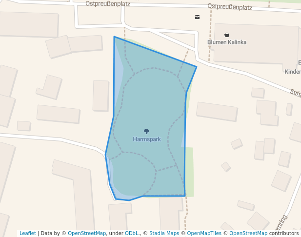 Harmspark in Altenholz | Map and Routes