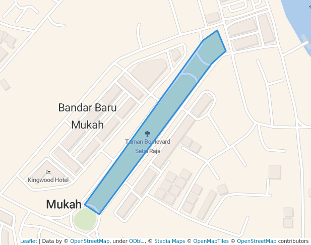 Taman Boulevard Setia Raja in Mukah | Map and Routes