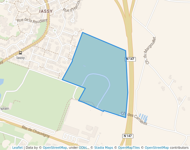Parc naturel et ludique Les Sablons in Poitiers | Map and Routes