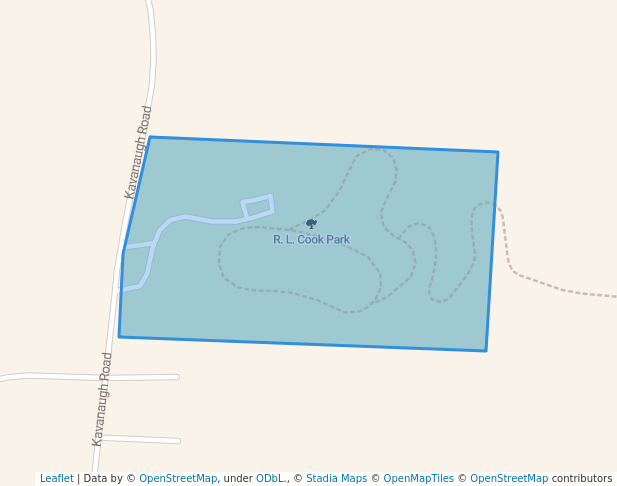 R. L. Cook Park in Ruston | Map and Routes