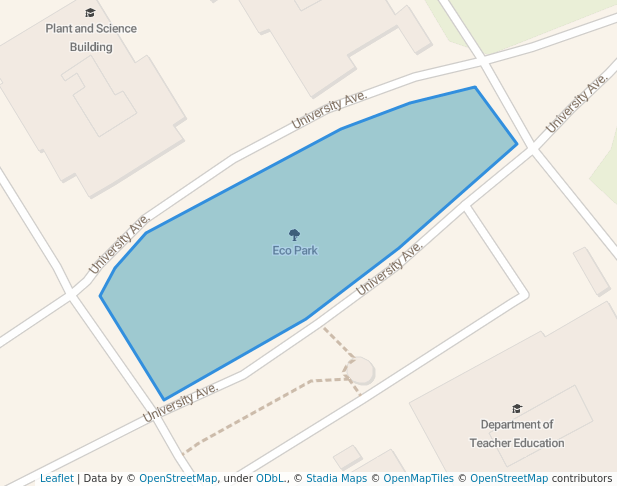 Eco Park in Dakbayan sa Baybay | Map and Routes