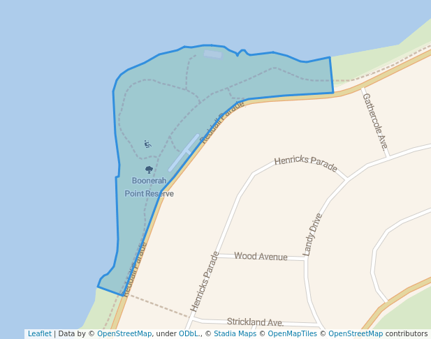 Boonerah Point Reserve in Mount Warrigal | Map and Routes