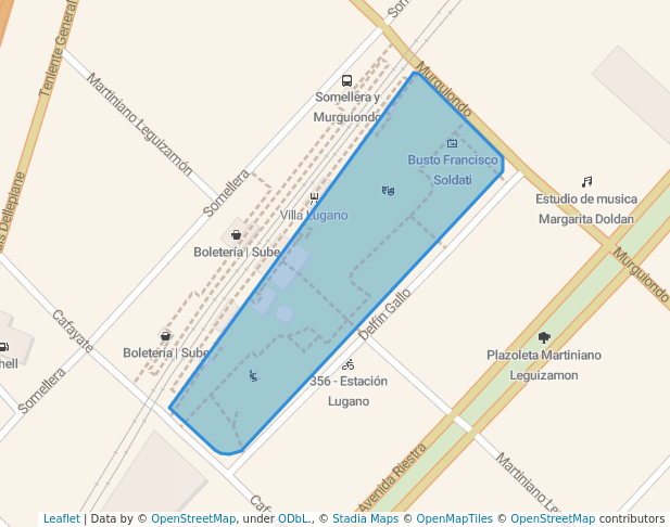 Plaza Unidad Nacional in IBA | Map and Routes