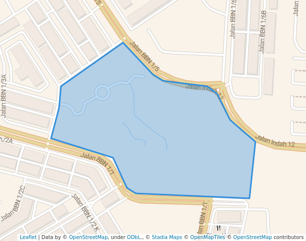 Taman Bandar Baru Nilai in Nilai | Map and Routes