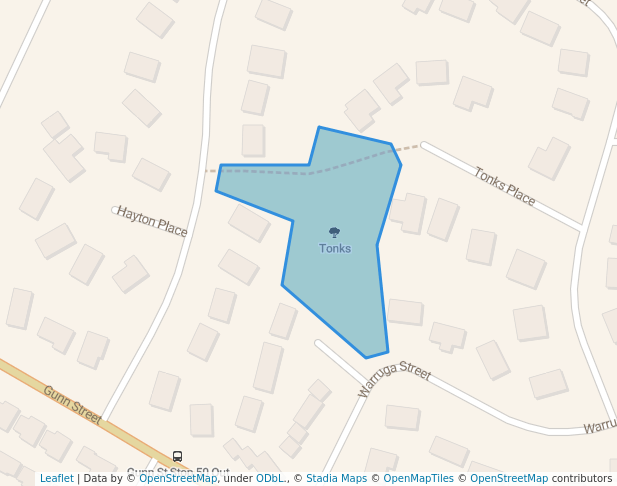 Tonks in Bridgewater | Map and Routes