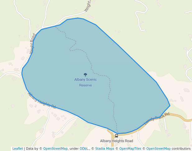 Albany Scenic Reserve in Auckland | Map and Routes