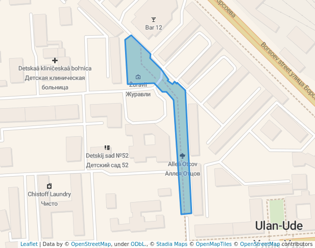 Аллея Отцов in Ulan-Ude | Map and Routes
