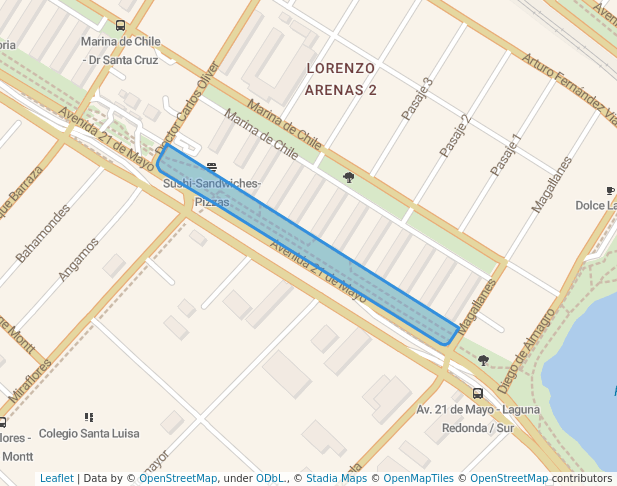 Paseo de la Memoria in Concepción | Map and Routes