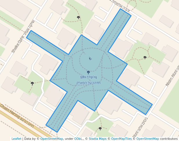 תדהר על הפארק in Rosh Haayin | Map and Routes