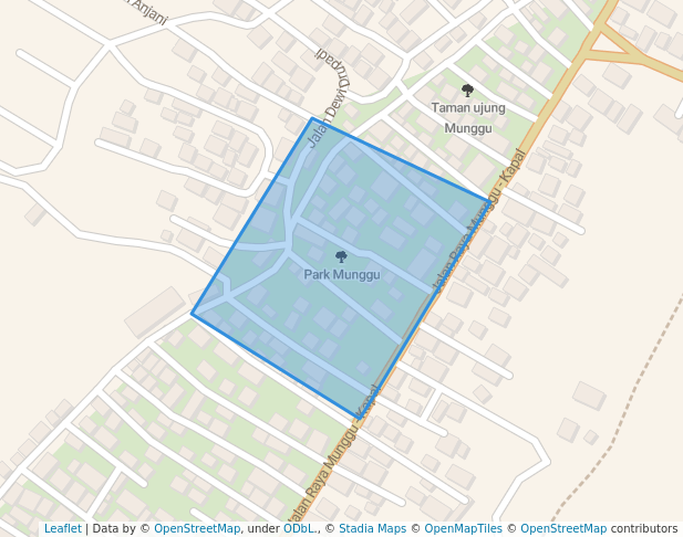 Park Munggu in Mengwi | Map and Routes