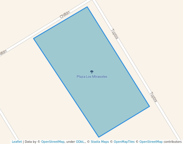 Plaza Los Mirasoles in Villa Rosa | Map and Routes