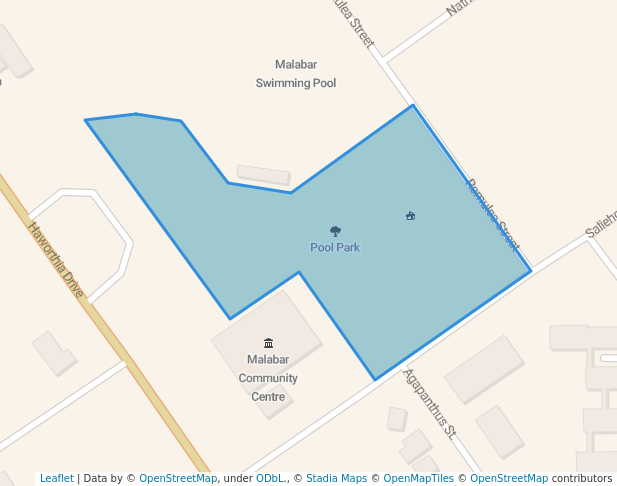 Pool Park in Gqeberha | Map and Routes