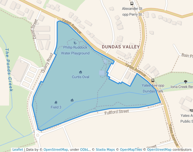 Dundas Park in Dundas Valley | Map and Routes