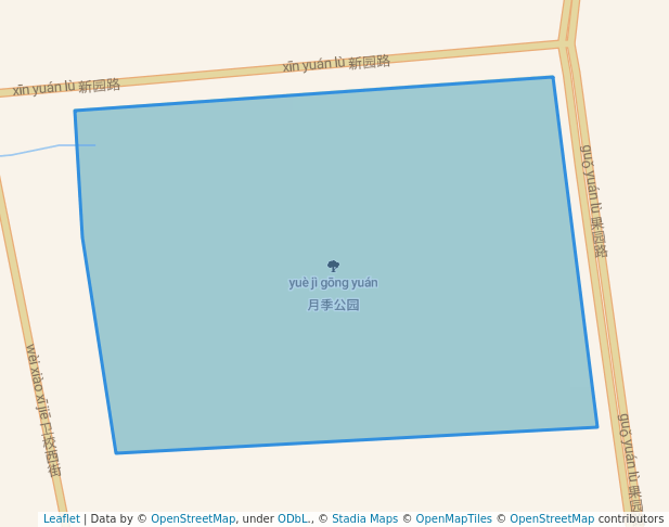 月季公园 in Jiao Zuo Shi | Map and Routes