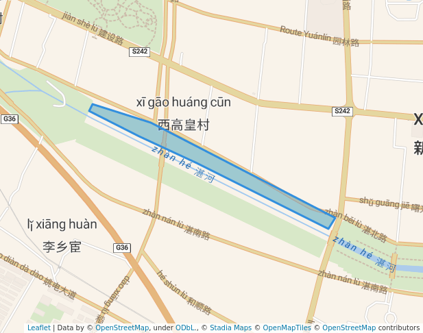 槐园 in Ping Ding Shan Shi | Map and Routes
