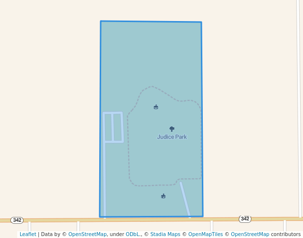 Judice Park in Duson | Map and Routes