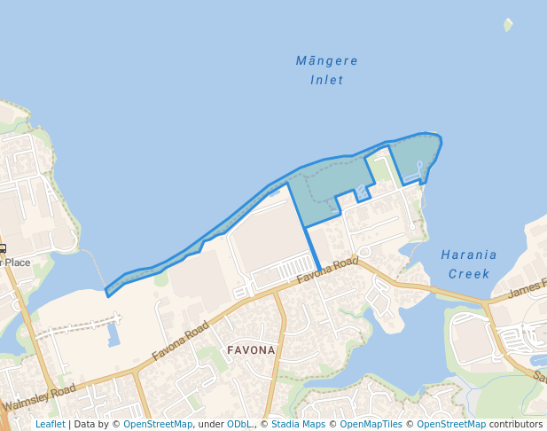 Norana Park in Auckland | Map and Routes