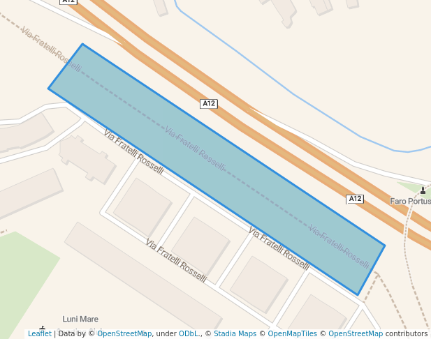 Parco Portus Lunae Park in Luni Mare | Map and Routes