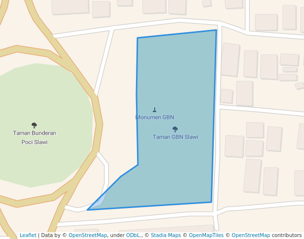Taman GBN Slawi in Slawi | Map and Routes