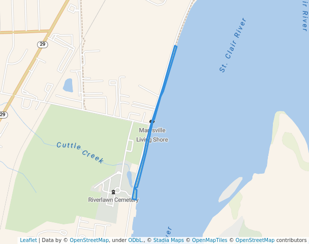 Marysville Living Shore in Marysville | Map and Routes