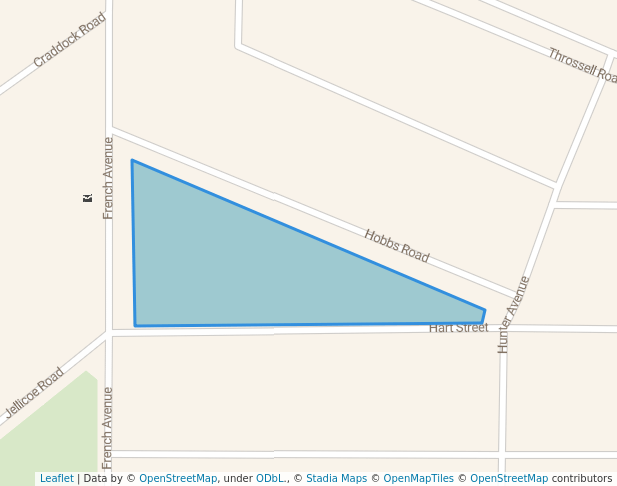 Lower French Park in Merredin | Map and Routes