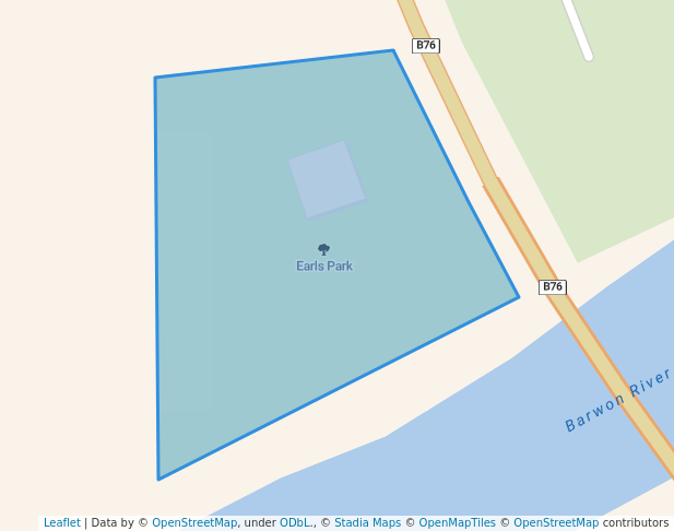 Earls Park in Collarenebri | Map and Routes