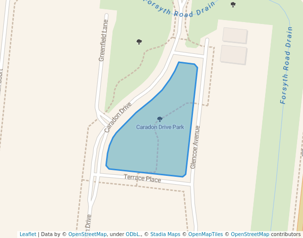 Caradon Drive Park in Truganina | Map and Routes
