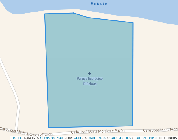 Parque Ecológico El Rebote in Navojoa | Map and Routes