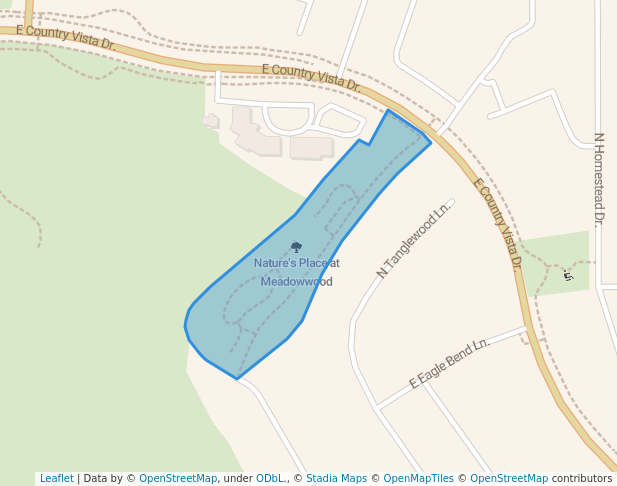 Nature's Place at Meadowwood in Liberty Lake | Map and Routes