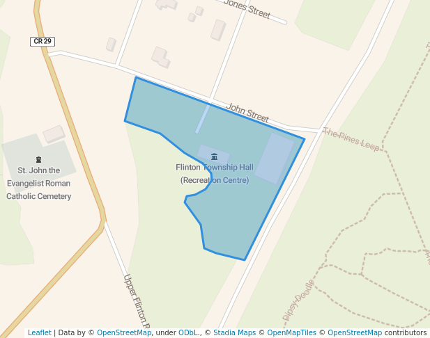 Flinton Ball Diamond - Ron Thompson Memorial Park in Flinton | Map and ...