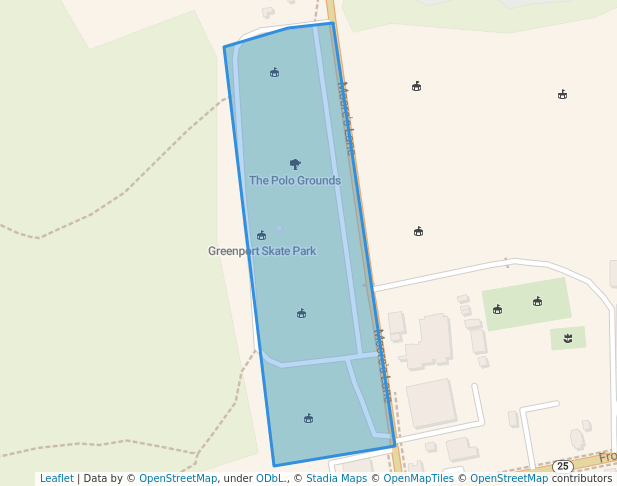 The Polo Grounds in Greenport | Map and Routes