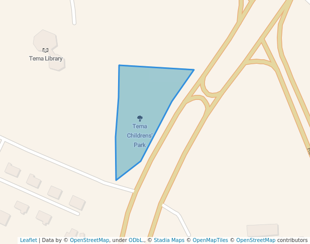 Tema Childrens' Park in Tema | Map and Routes