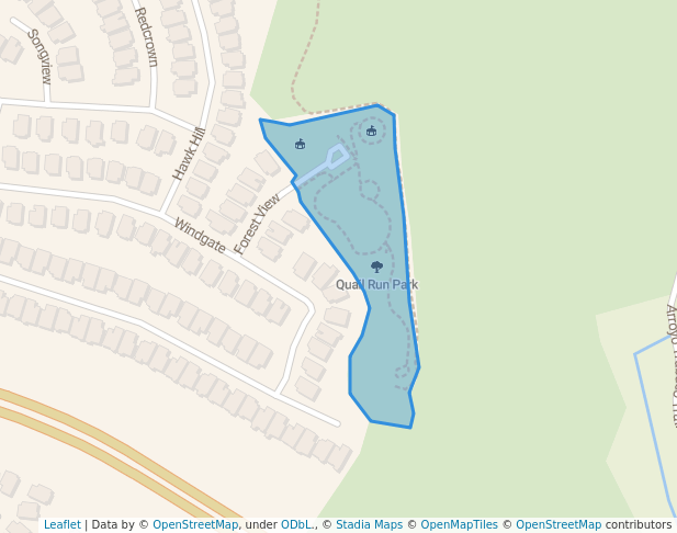 Quail Run Park in Mission Viejo | Map and Routes