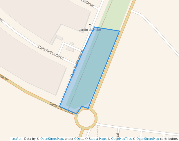 Parque Carmonilla in Carmona | Map and Routes