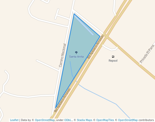 Santa Anita in Santa Anita Huiloac | Map and Routes