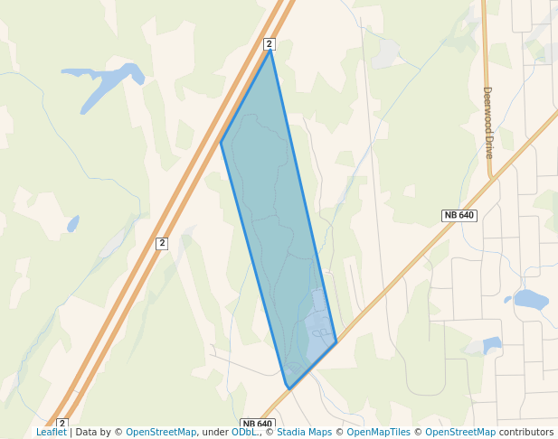 Hanwell Nature Park in Hanwell | Map and Routes