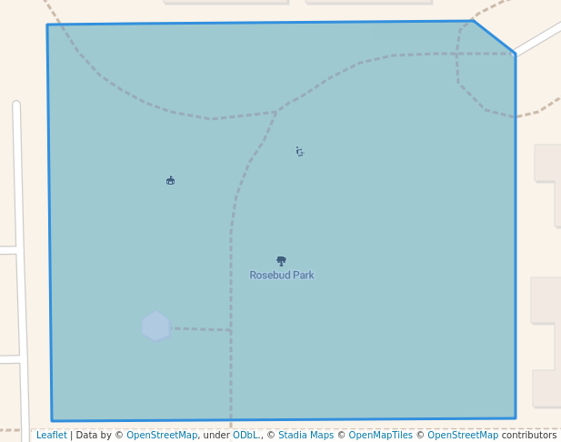 Rosebud Park in Billings | Map and Routes
