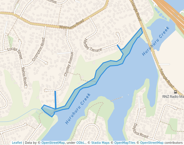 Chorley Reserve in Auckland | Map and Routes