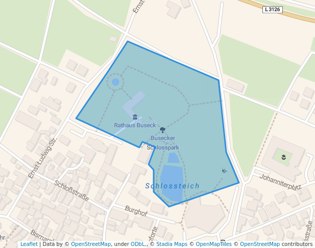 Busecker Schlosspark in Buseck | Map and Routes