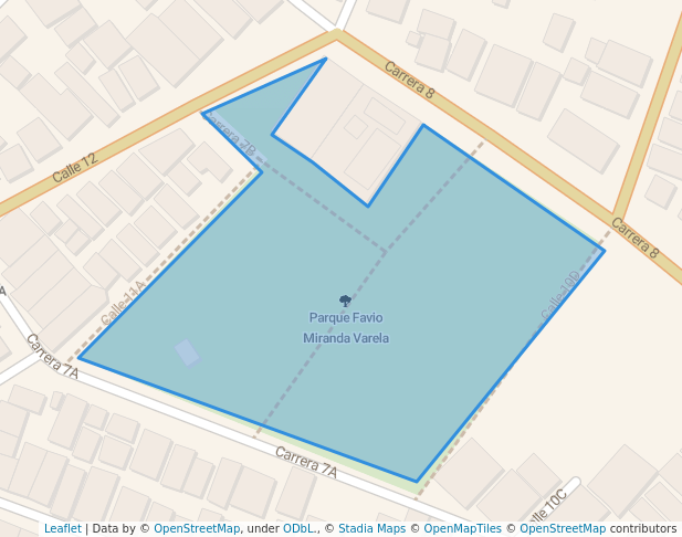 Parque Favio Miranda Varela in Malambo | Map and Routes